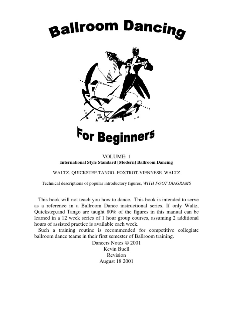 Ballroom Dancing For Beginners 1 | PDF | Ballroom Dance | Social Dance