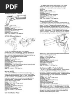 Firearm Construction Blueprints | PDF | Pistol | Firearms