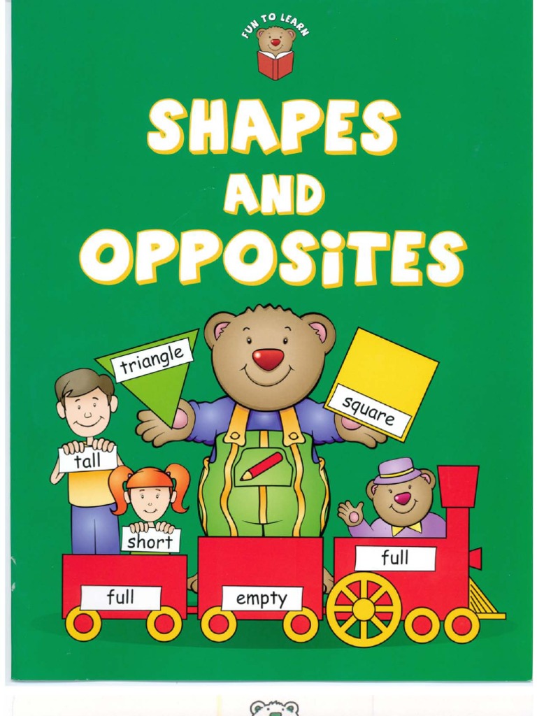 Fun To Learn Shapes & Opposites | PDF