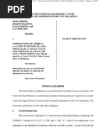 SAMPLE, RECUSAL OF JUDGE - Affidavit and Motion Form - LawReader | PDF