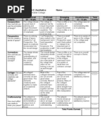 Digital Photography Project Rubric | PDF | Rubric (Academic) | Imaging