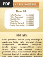 Makalah Case Control | PDF