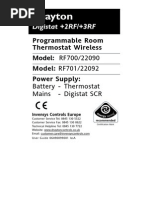 Digistat RF Troubleshooting Guide | PDF | Electronics | Electrical ...