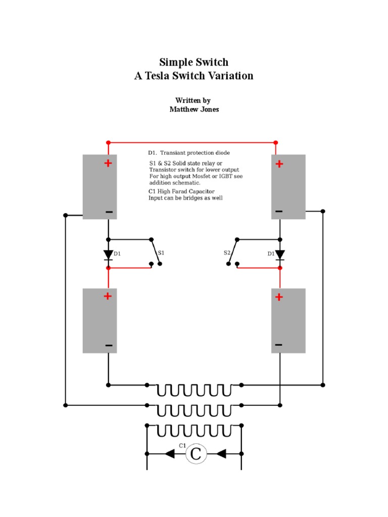 Tesla Switch Guide | Rectifier | Transformer