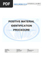Positive Material Identification Procedure: Index | PDF | Calibration ...