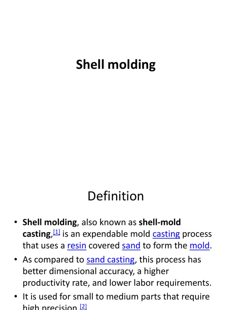 Shell Molding | Casting (Metalworking) | Industries