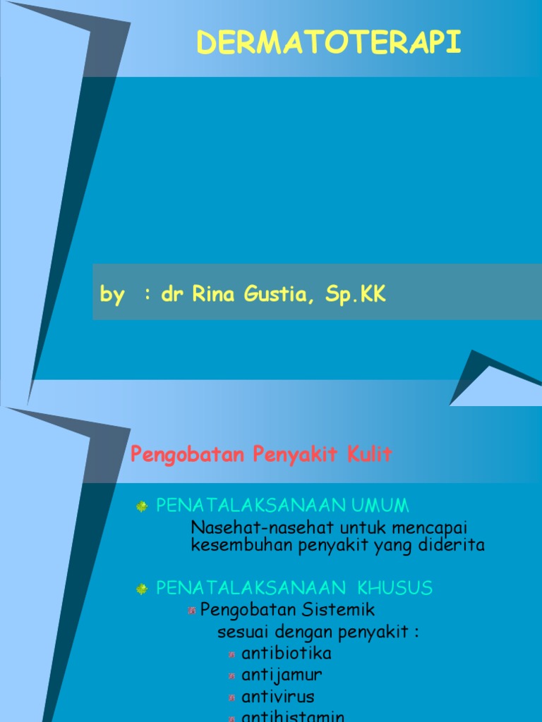Dermatoterapi | PDF