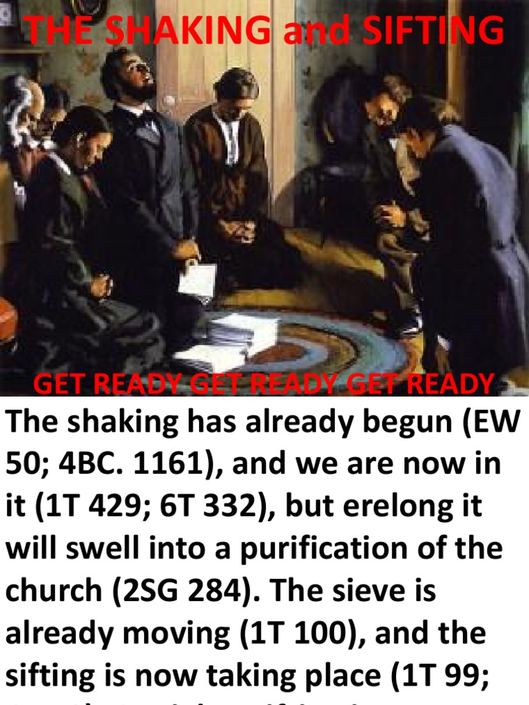 The Shaking and Sifting | PDF | Saint Peter | Last Judgment