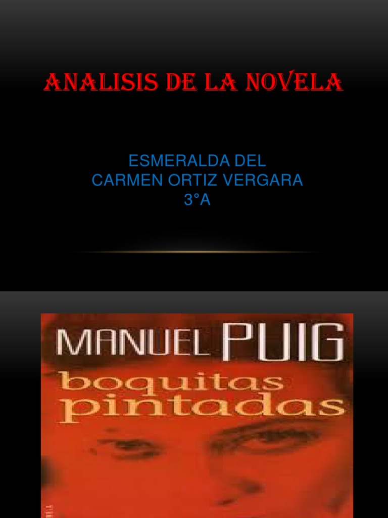 Analisis de La Novela | PDF | Novelas | Libros