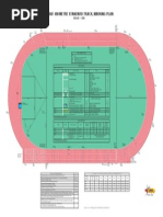 Iaaf 400 Metre Standard Track, Marking Plan: SCALE - 1:350 | PDF ...