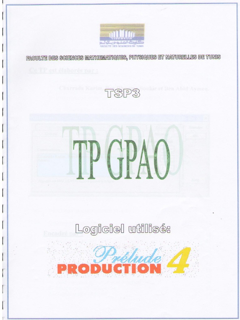 Exemple Travail Etudiant Prelude Erp | PDF