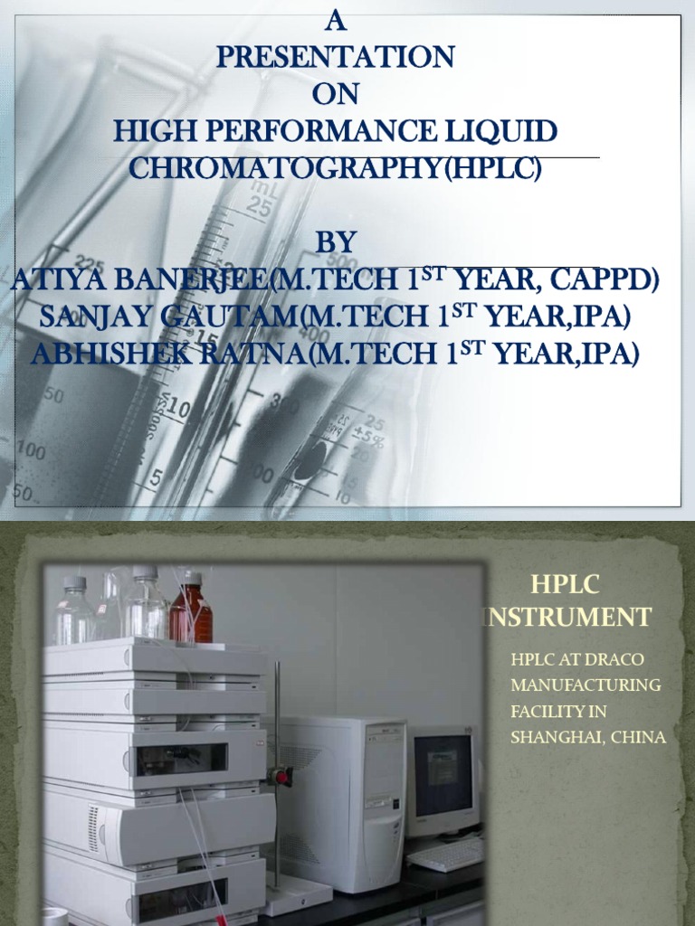 HPLC Illustrated | PDF | High Performance Liquid Chromatography | Elution