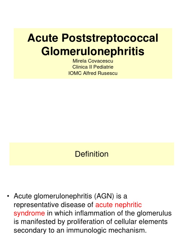 Acute Poststreptococcal Glomerulonephritis | PDF | Humoral Immunity ...