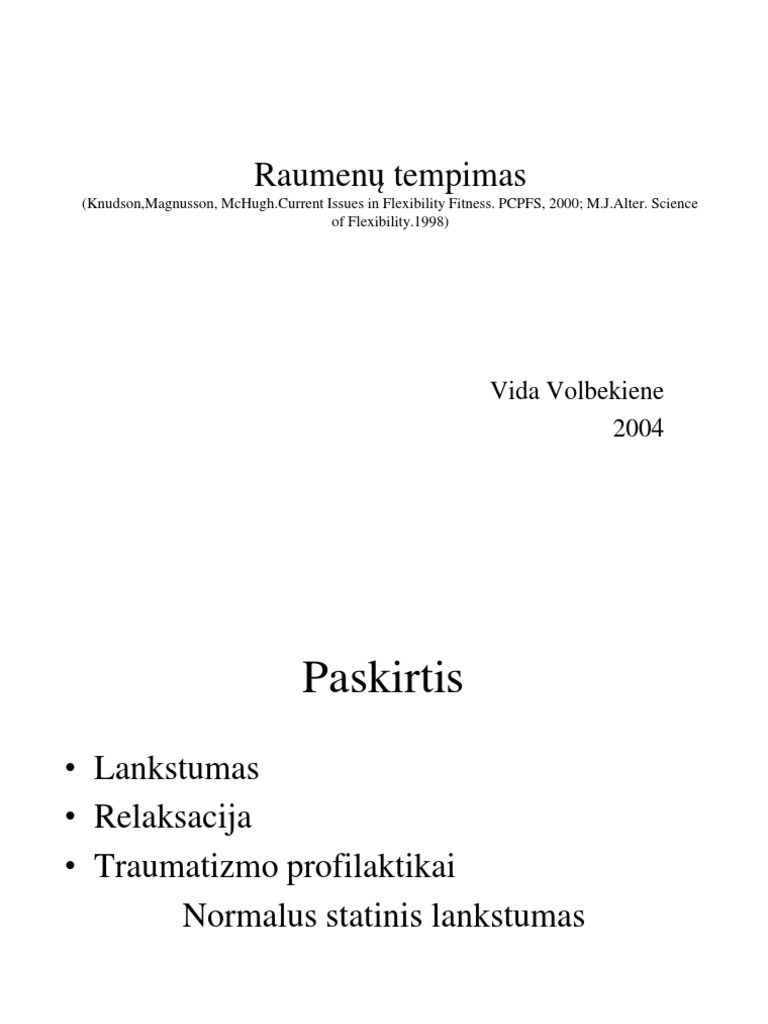 Raumenu Tempimas | PDF