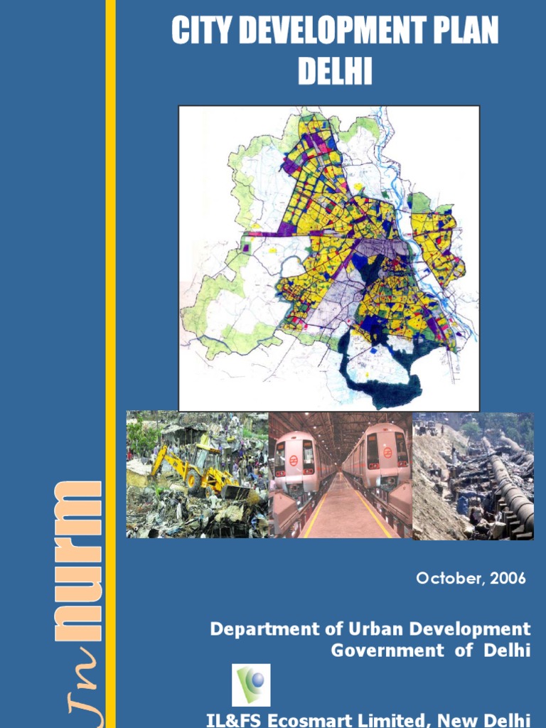 City Development Plan Delhi | PDF | Sanitary Sewer | Delhi