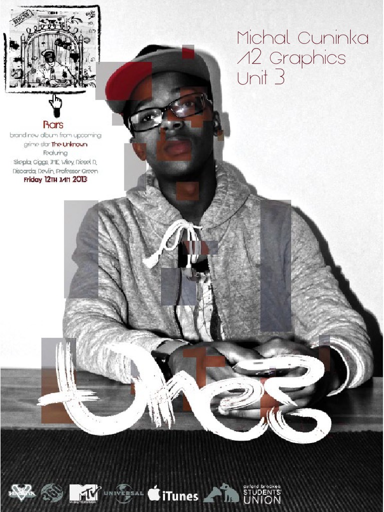 Michal Cuninka A2 Graphics Unit 3 | PDF | Poster | Graphic Design