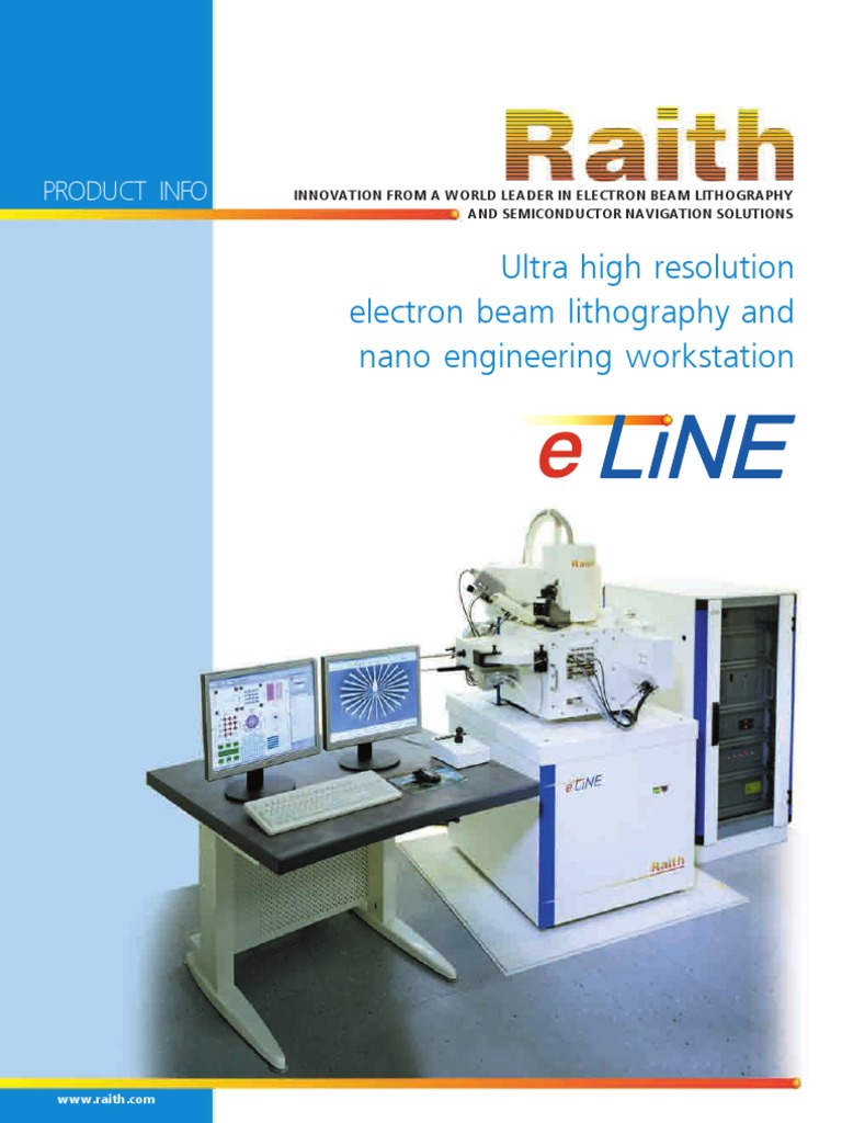 Raith e LiNE e Beam | PDF | Scanning Electron Microscope | Nanotechnology