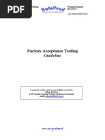 Factory Acceptance test protocol | Verification And Validation ...