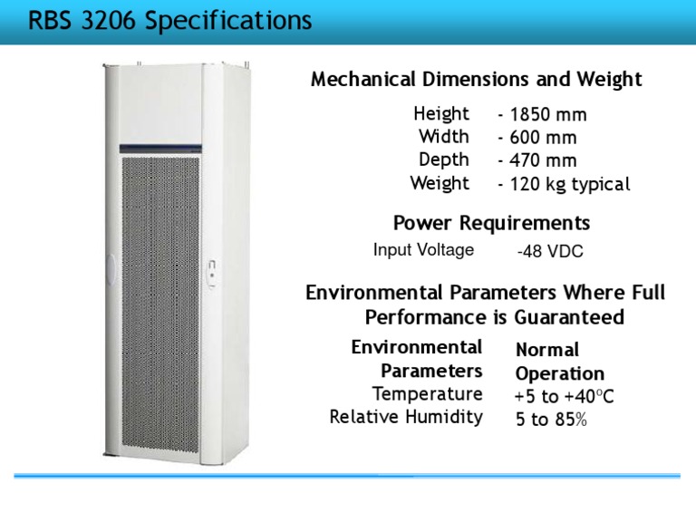 RBS Specifications | PDF