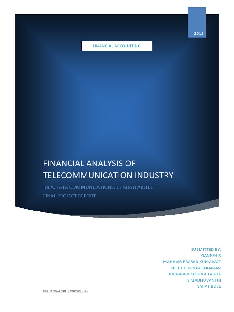 Analysis of the Indian Telecommunications Industry: Revenue Trends, Key Players and the Future ...
