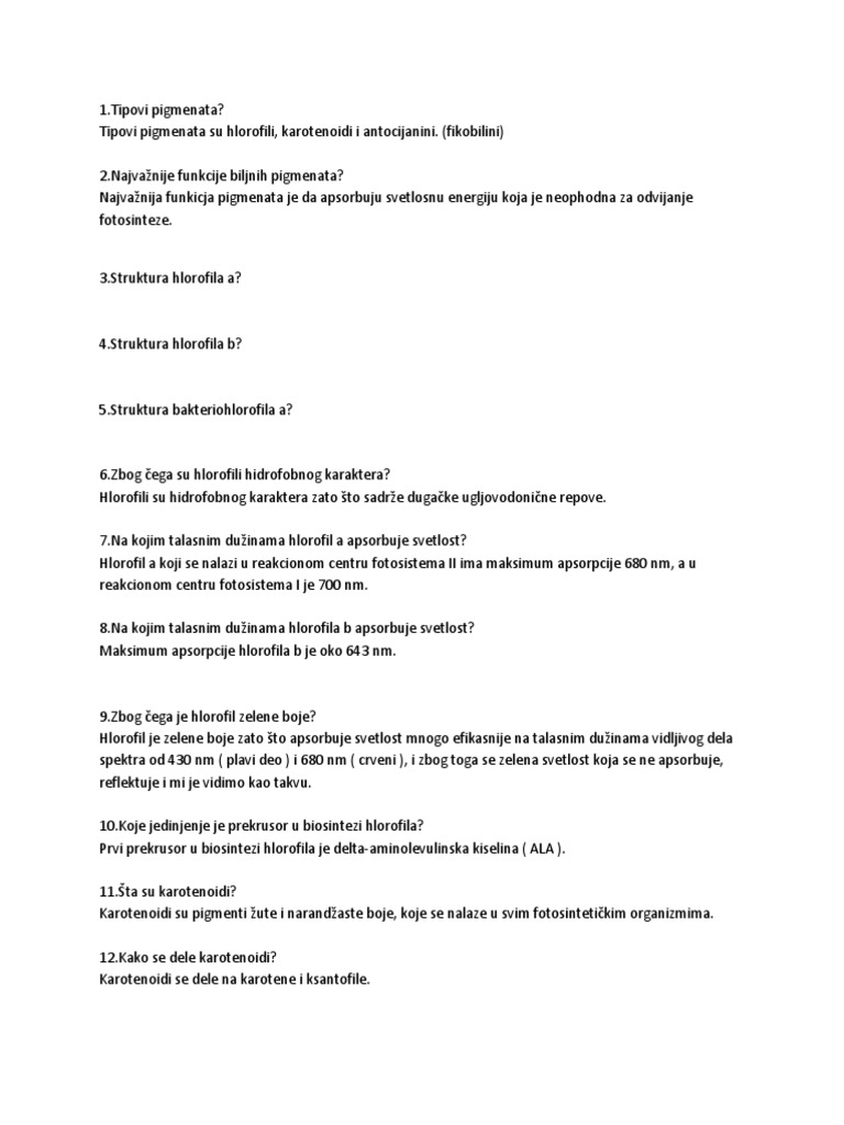Biohemija | PDF