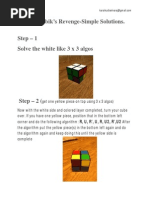 2x2 Rubik's Cube Solution Guide | PDF
