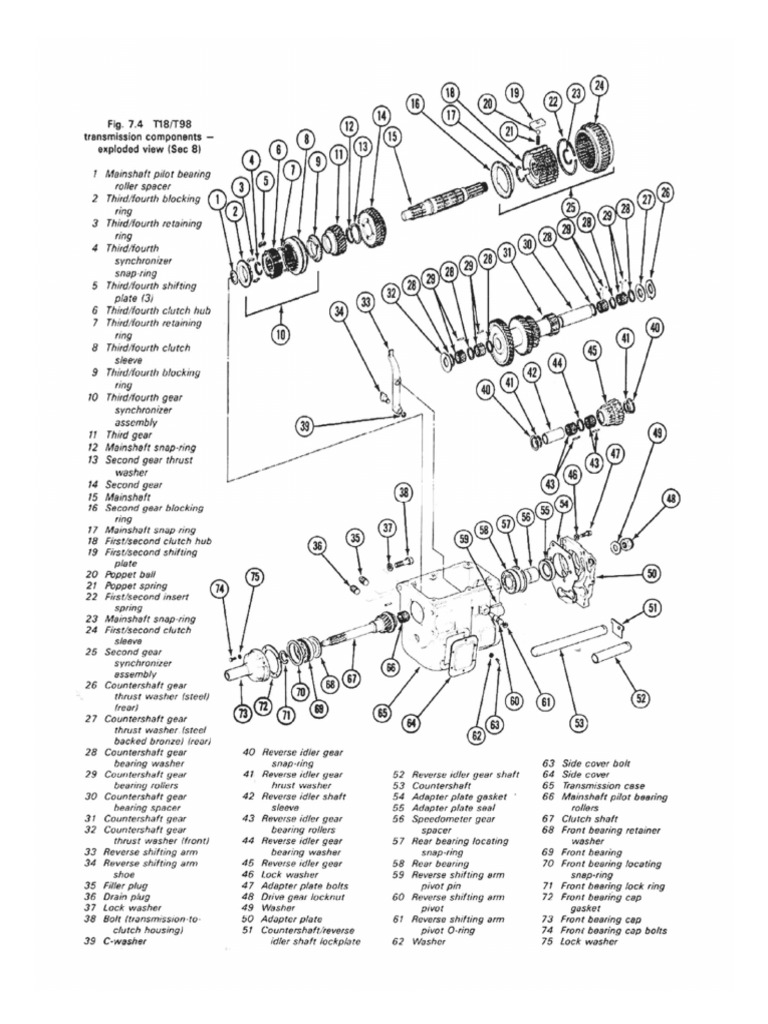 t18 Exploded View | PDF