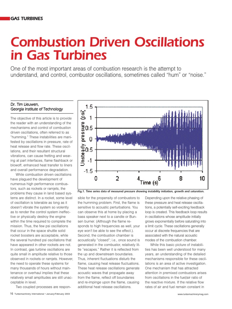 Pages From Combustion Driven Oscillations | PDF | Combustion | Applied And Interdisciplinary Physics