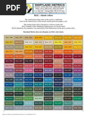 Ral Colour Chart PDF Blue Red, 48% OFF