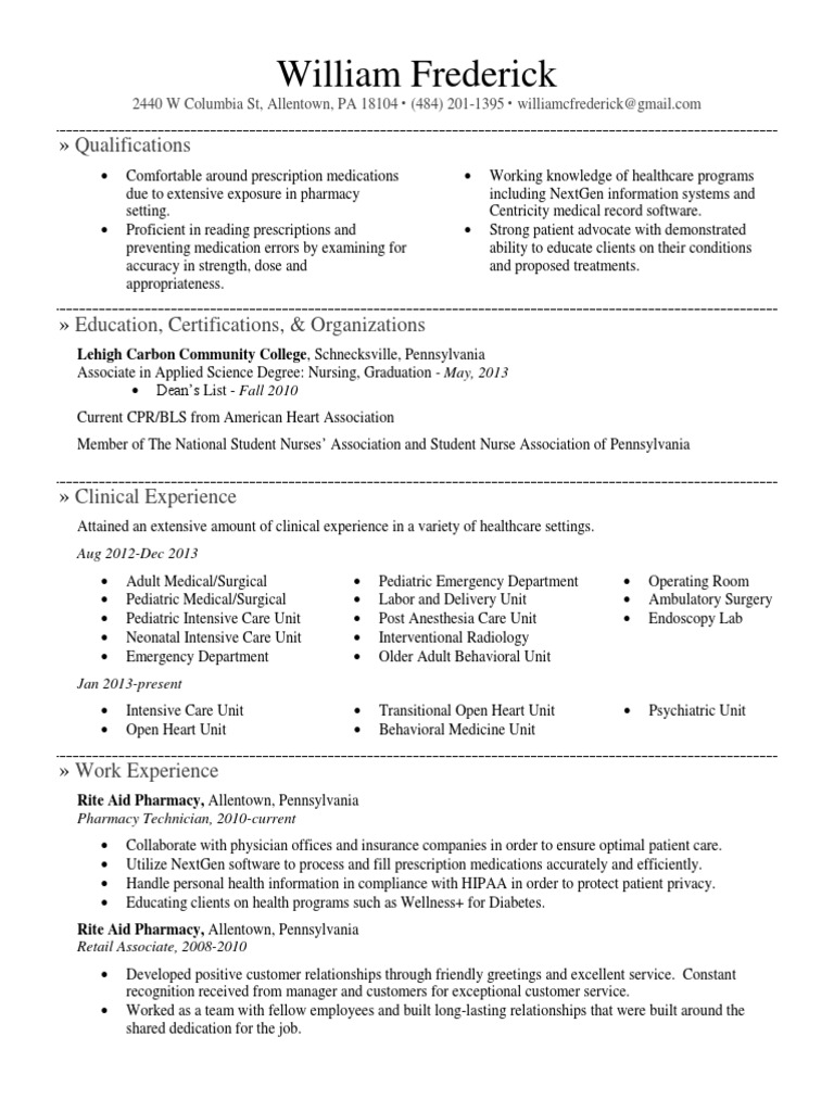 Healthcare Professional Resume Summary | PDF | Self-Improvement | Wellness