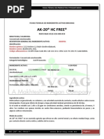 Ficha Técnica de ACRAMITE® 50 WS | PDF