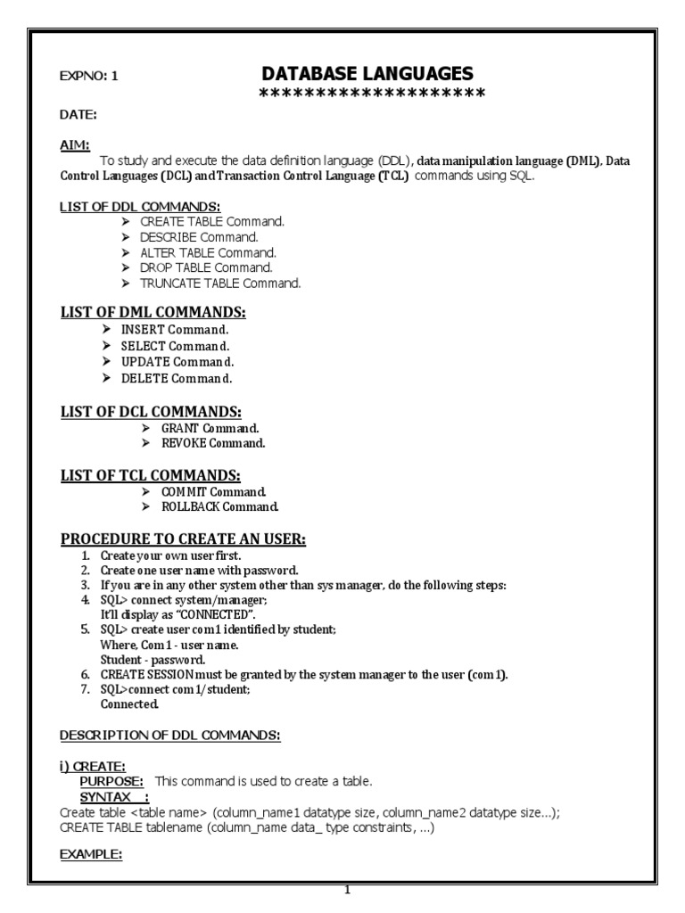 DBMS - JS in Database Management Systems With Its Operations and Its Functionalities | PDF ...