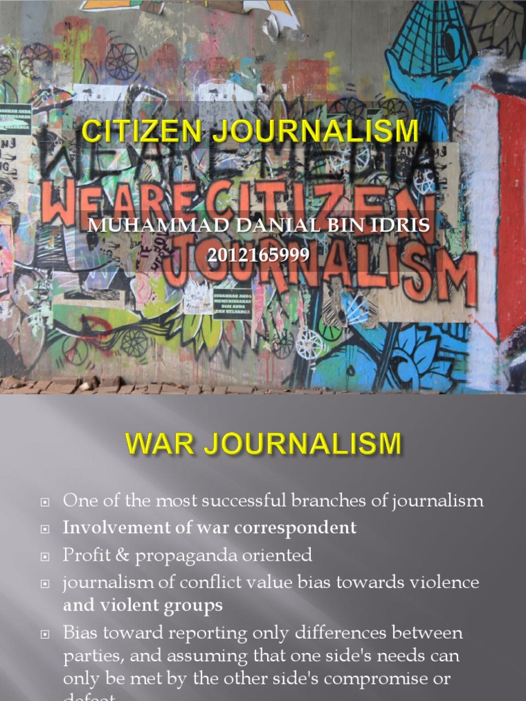 Rise of Citizen Journalism Today | PDF | Journalism | News