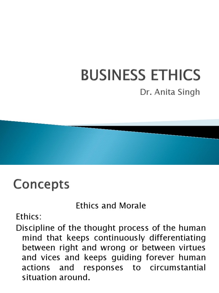Business Ethics | PDF | Stakeholder (Corporate) | Morality