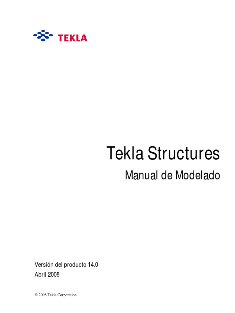Tekla Structure Modeling Spainish Tutorial | PDF | Software | Marca comercial