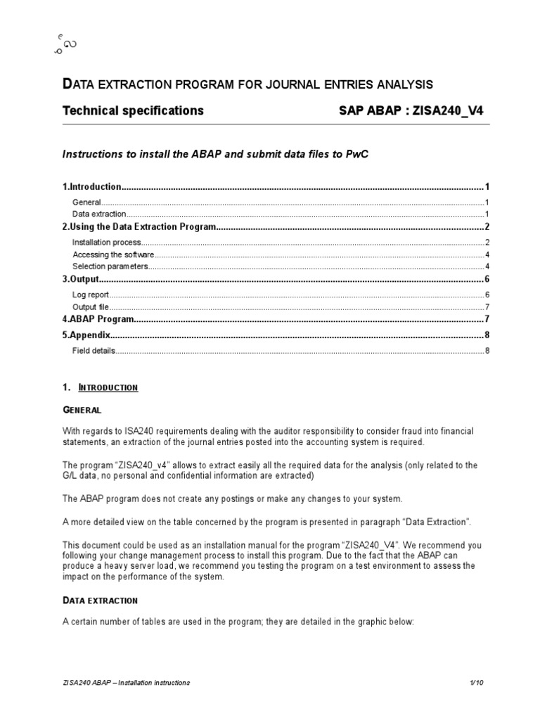 Sap Abap Instructions en v052009 Last Ok | PDF | Digital Technology | Computer Programming