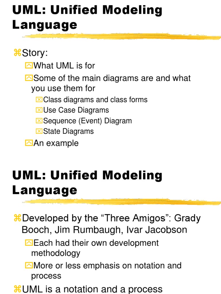 Story:: What UML Is For Some of The Main Diagrams Are and What You Use ...