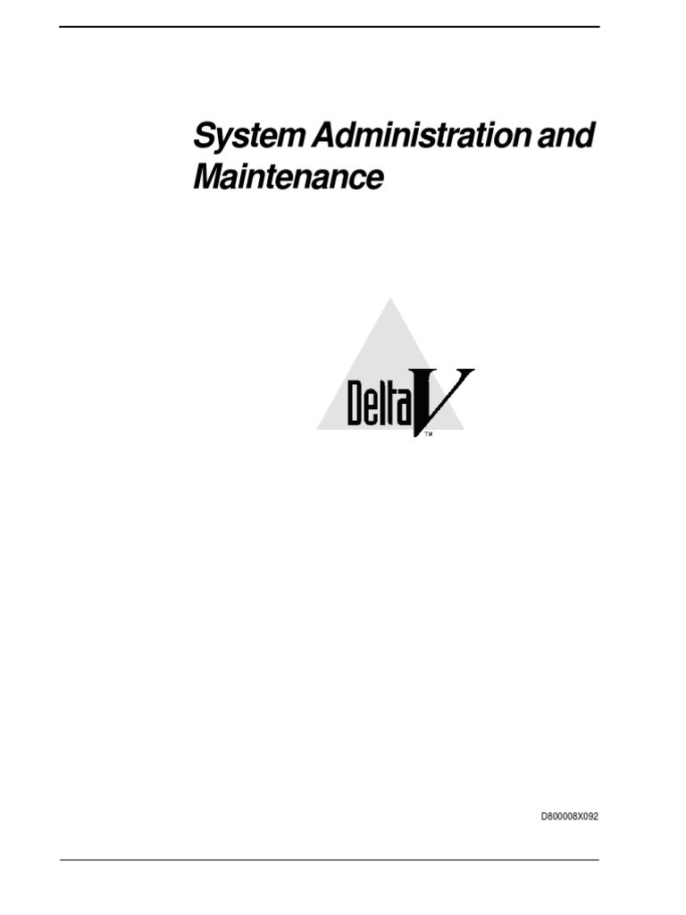 Delta V System Administration | PDF | Microsoft Windows | Desktop ...