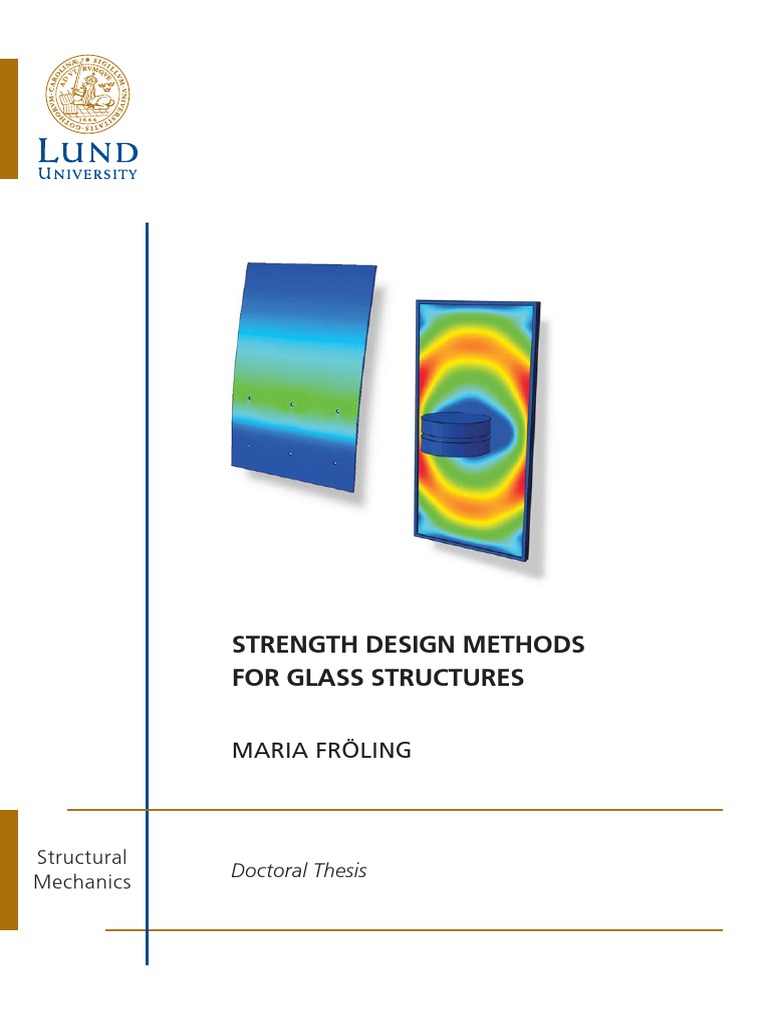 Strength Design Methods - For Glass Structures | PDF | Strength Of ...