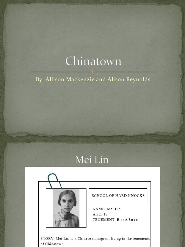 Chinatown Immigration & Culture | PDF | Chinese Diaspora | China