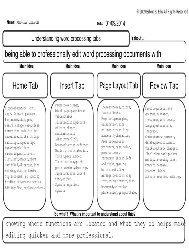 Mastering Word Processing Editing Tools | PDF | Art