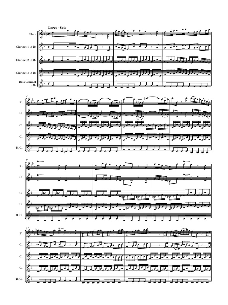Vivaldi 4 Seasons Winter 2 - Full Score | PDF