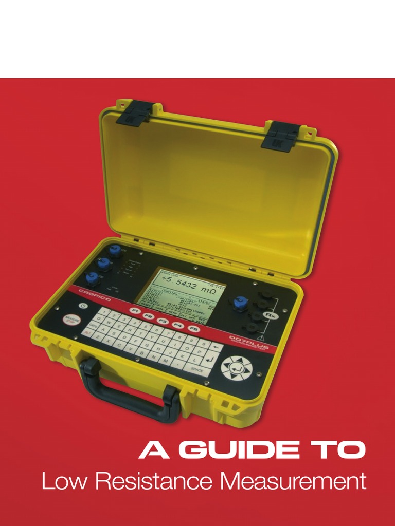 Low Resistance Measurement Techniques | PDF | Electrical Resistance And ...
