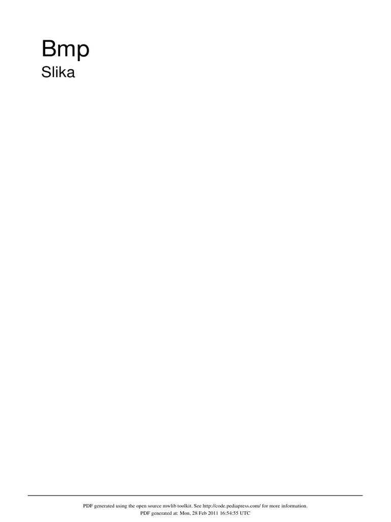 Bmp | Computer File Formats | Image Processing