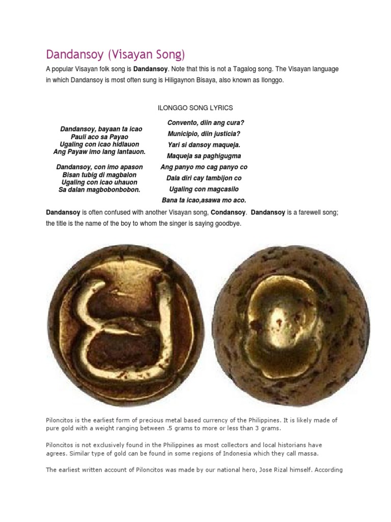 Dandansoy Piloncitos | Coins | Java