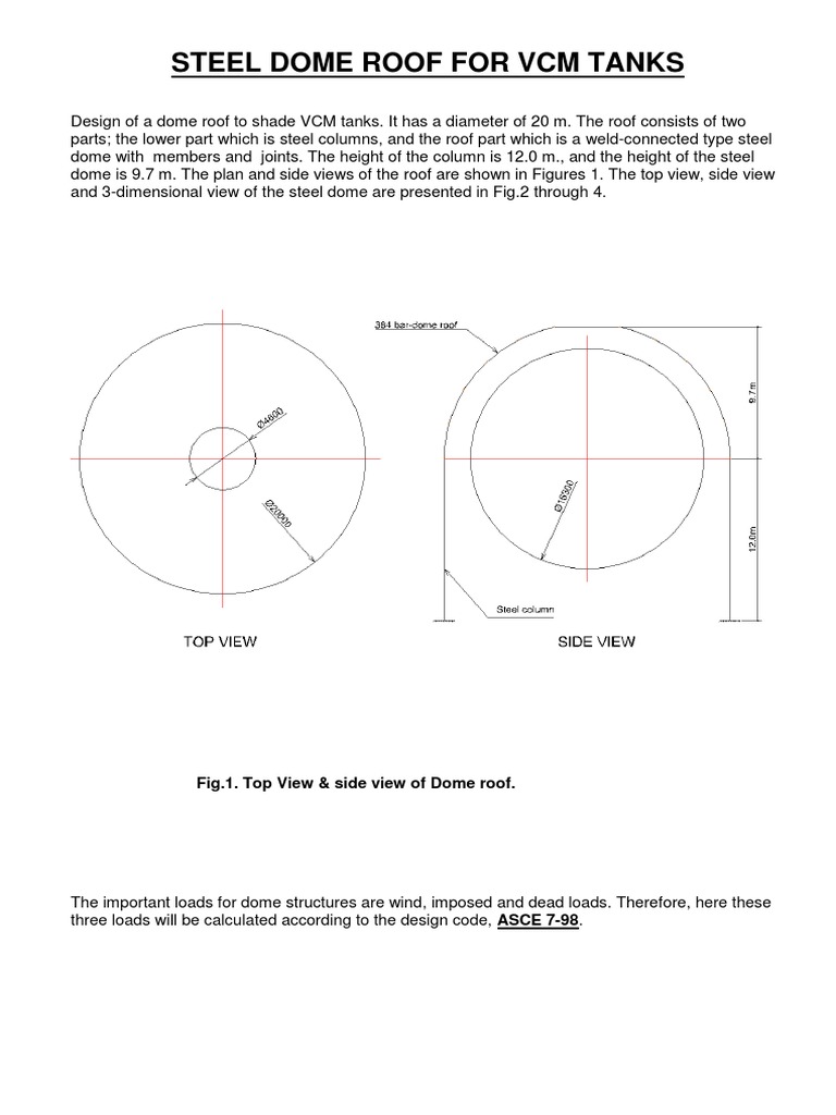 Dome Roof - Outputs | Windward And Leeward | Roof