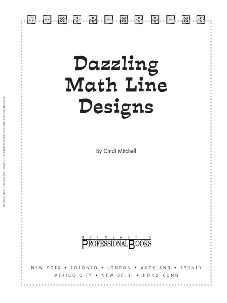 Dazzling Math Line Designs | Download Free PDF | Elementary Mathematics ...