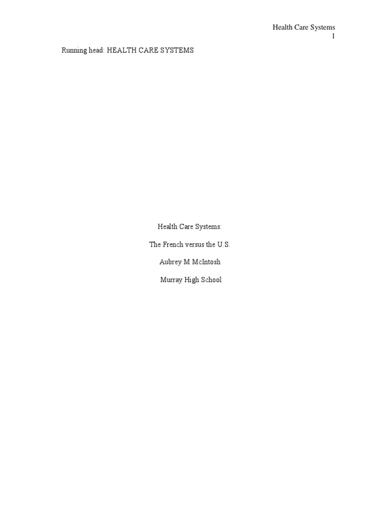 Health Care SLCC | PDF | Health System | The United States