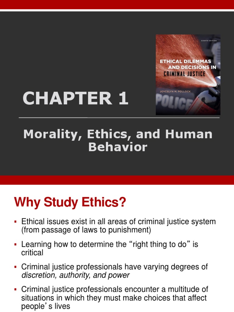 Pollock Ethics 8e Ch01 5.43.43 PM | Download Free PDF | Criminal Justice | Crime & Violence