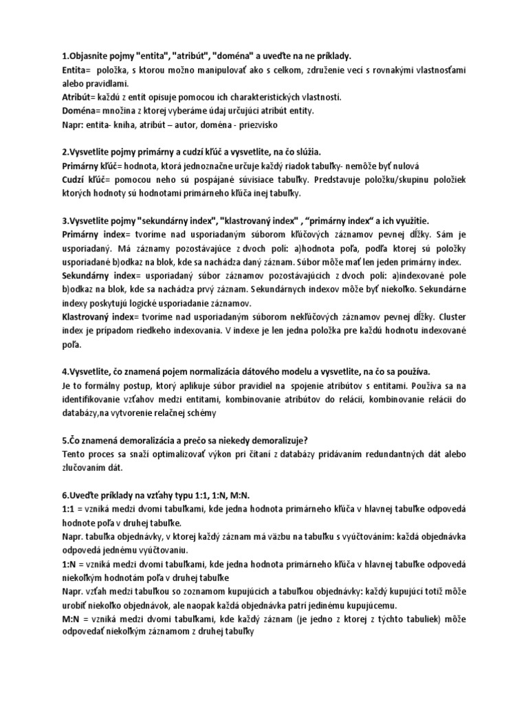 DBS Skuska | PDF